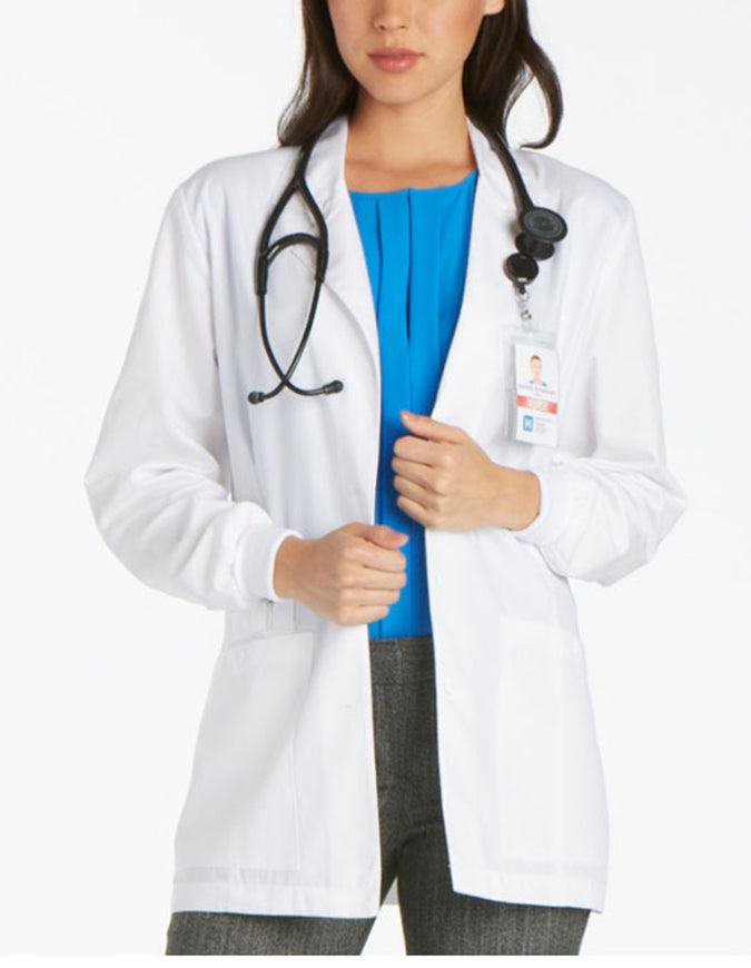 Shop Cherokee 1302 Women's 30 inch Rib Knit Cuff Medical Lab Coat