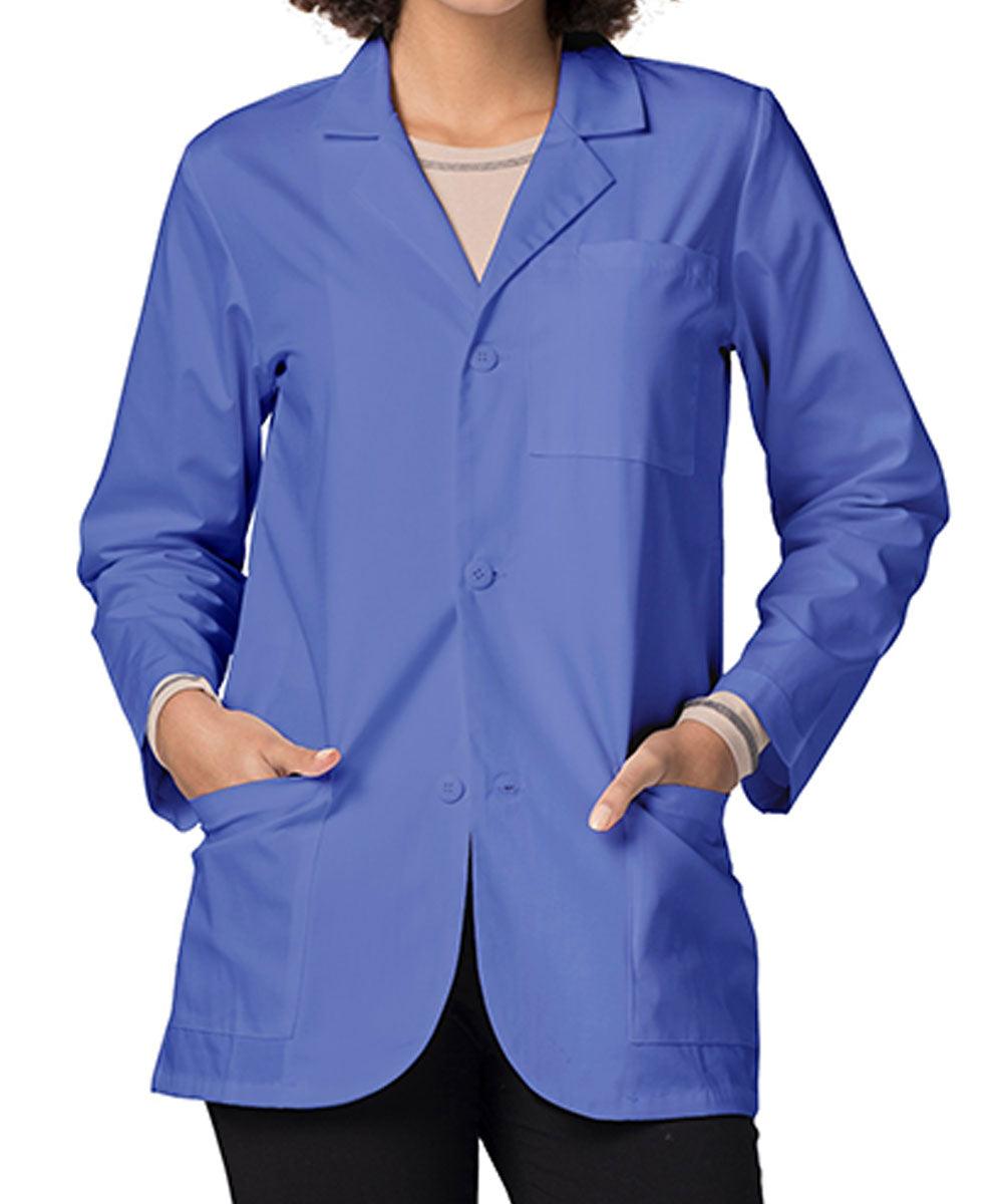 Shop Adar 30 Inch Unisex Ceil Blue Consultation Coat