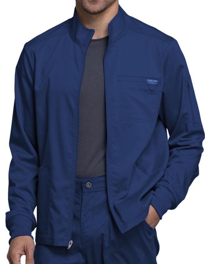 Shop Cherokee Workwear Revolution WW320 Men's Zip Front Jacket