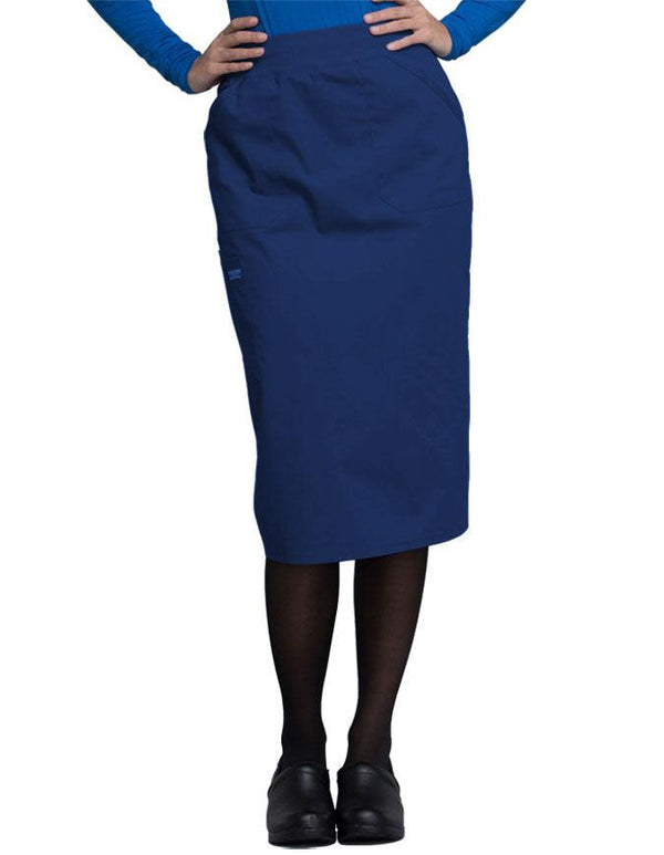 Shop Cherokee Workwear WW510 Professionals Women's Knit Waistband Skirt