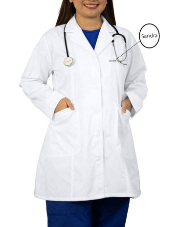Long Lab Coats - Fashionable & Branded Lab Coats | Just Lab Coats