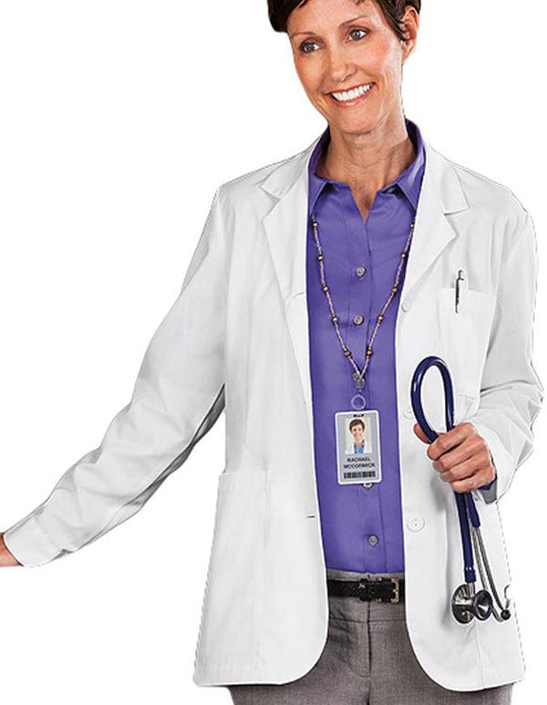 Meta 677 Ladies 28 inches Expandable iPad Consultation Lab Coat