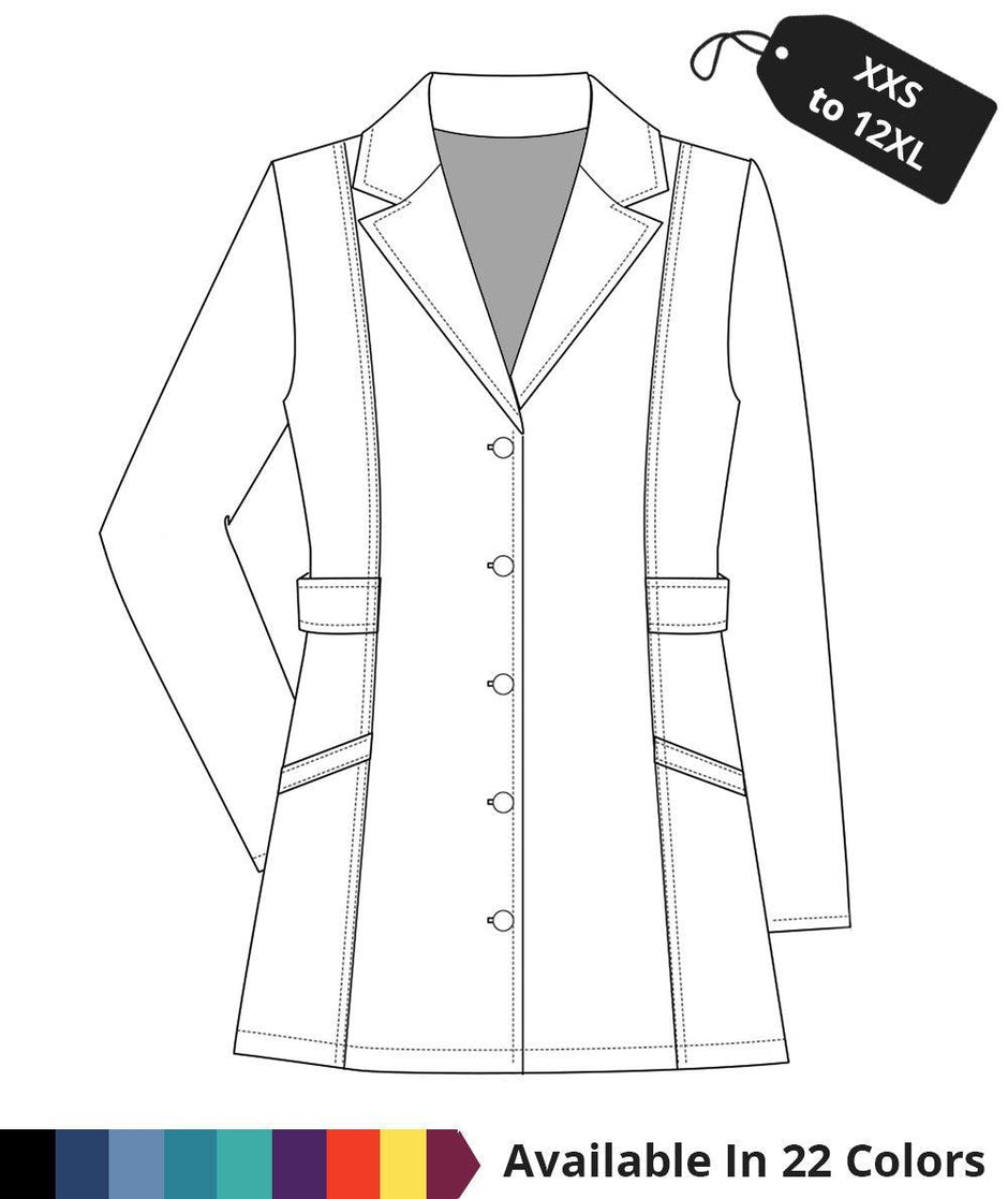 XL Lab Coats - Perfect Fit Styles with Comfortability | JustLabCoats