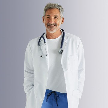 WHITE CROSS MEN'S LAB COATS SIZE CHART & FIT GUIDE