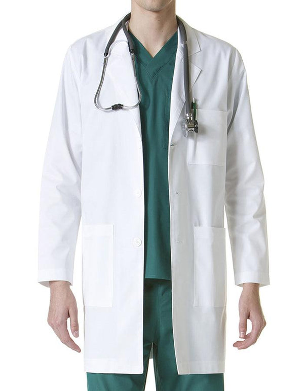 Shop Maevn 35.5 Inch Unisex Notched Collar Lab Coat